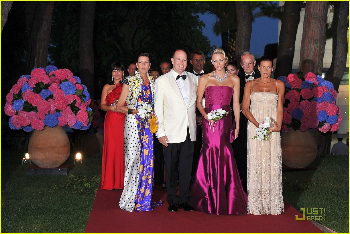 Prince Albert & Princess Charlene: Red Cross Ball!: Photo 2567245 ...
