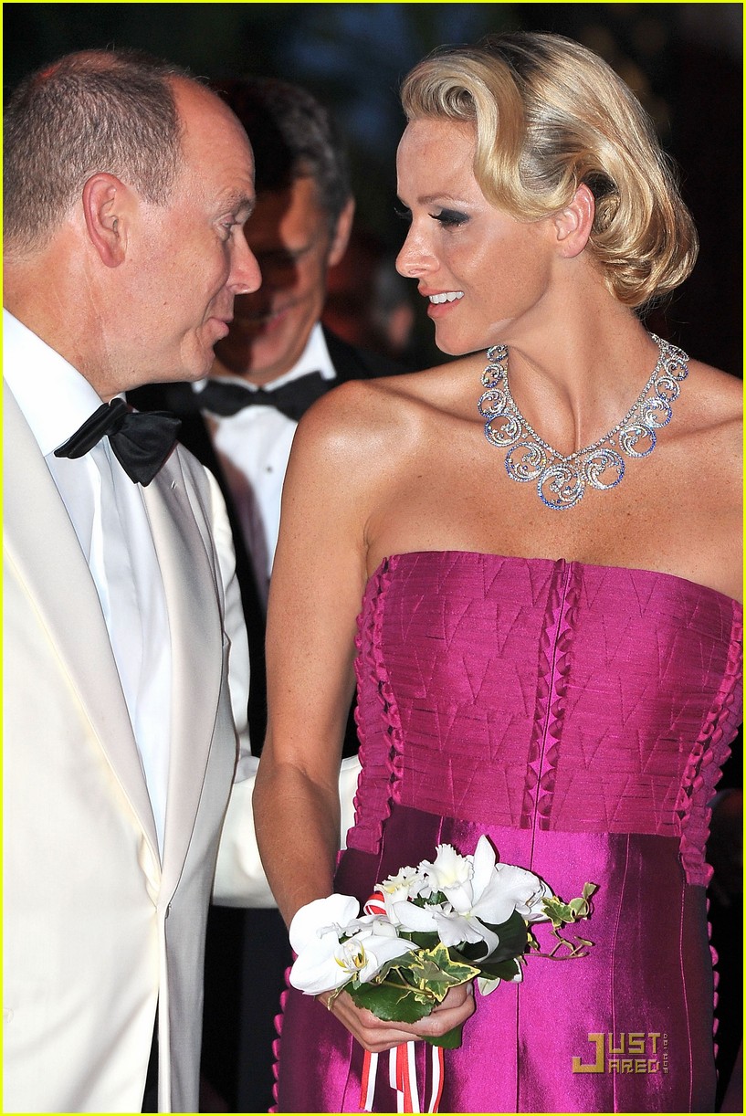 Prince Albert & Princess Charlene: Red Cross Ball!: Photo 2567246 ...