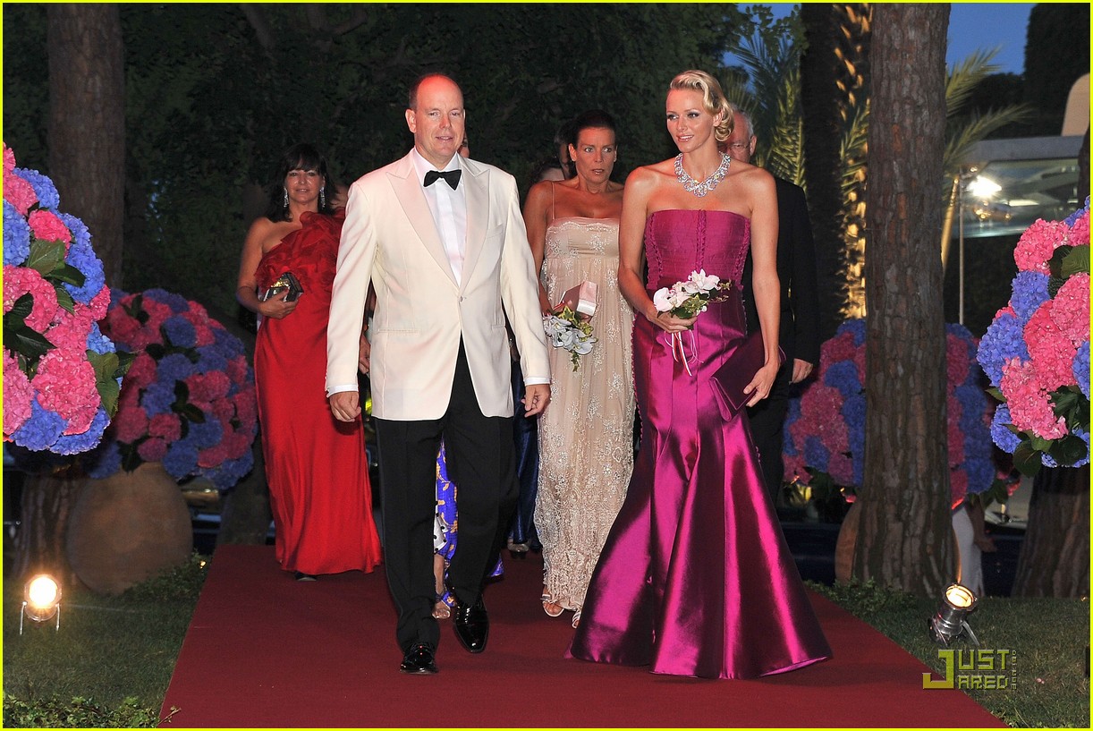 Prince Albert & Princess Charlene: Red Cross Ball!: Photo 2567247 ...