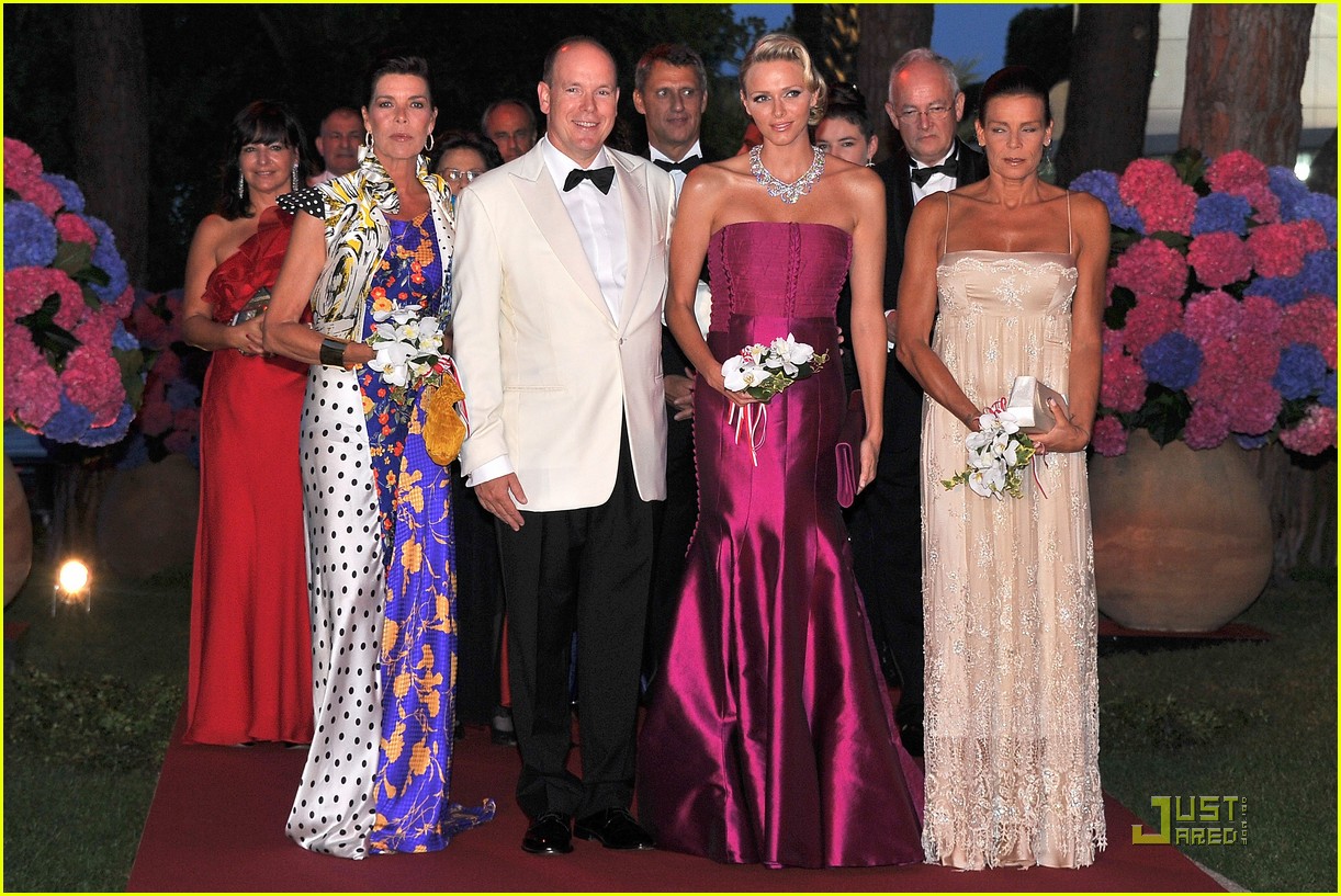 Prince Albert & Princess Charlene: Red Cross Ball!: Photo 2567248 ...
