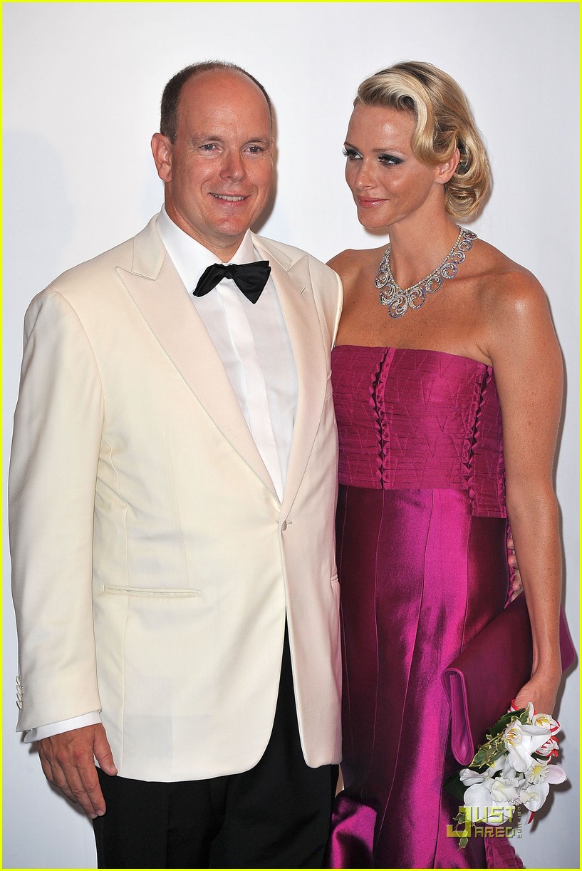 Prince Albert & Princess Charlene: Red Cross Ball!: Photo 2567249 ...