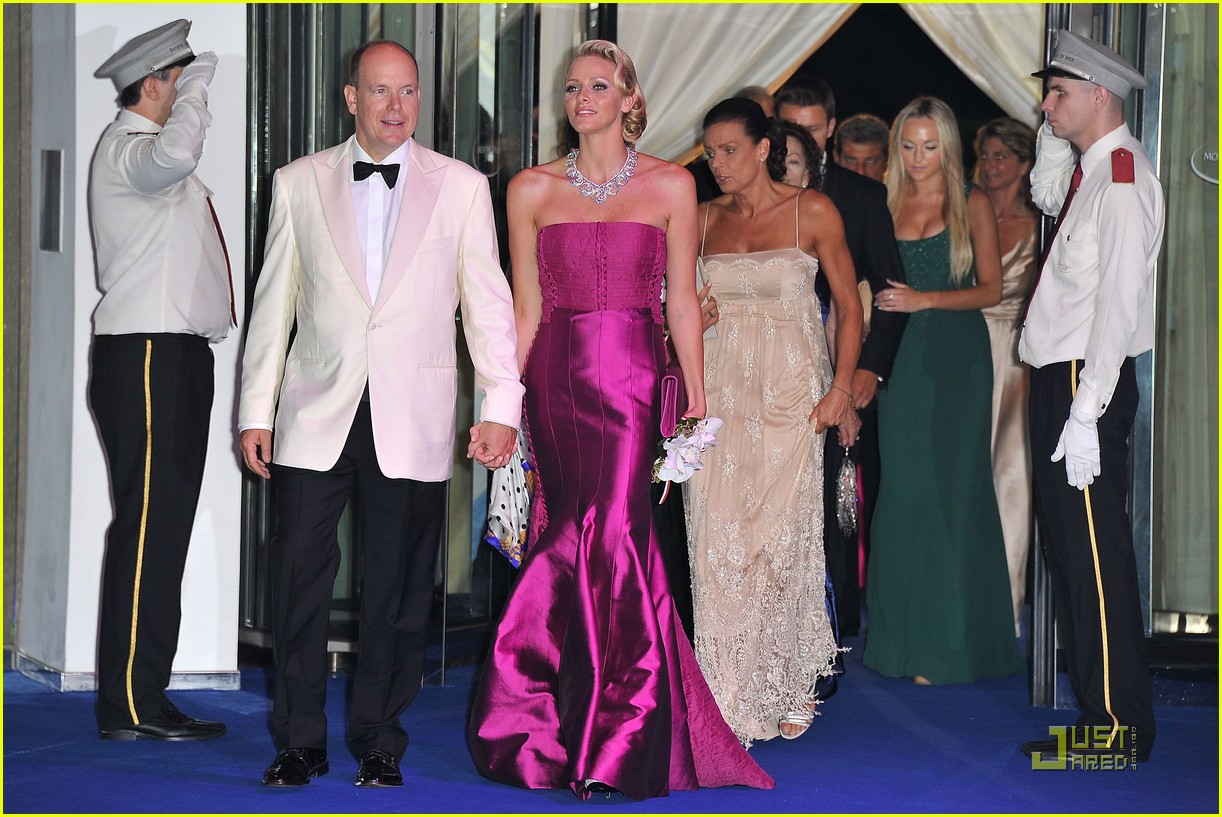 Prince Albert & Princess Charlene: Red Cross Ball!: Photo 2567251 ...