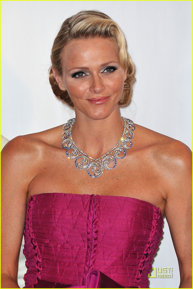 Prince Albert & Princess Charlene: Red Cross Ball!: Photo 2567254 ...