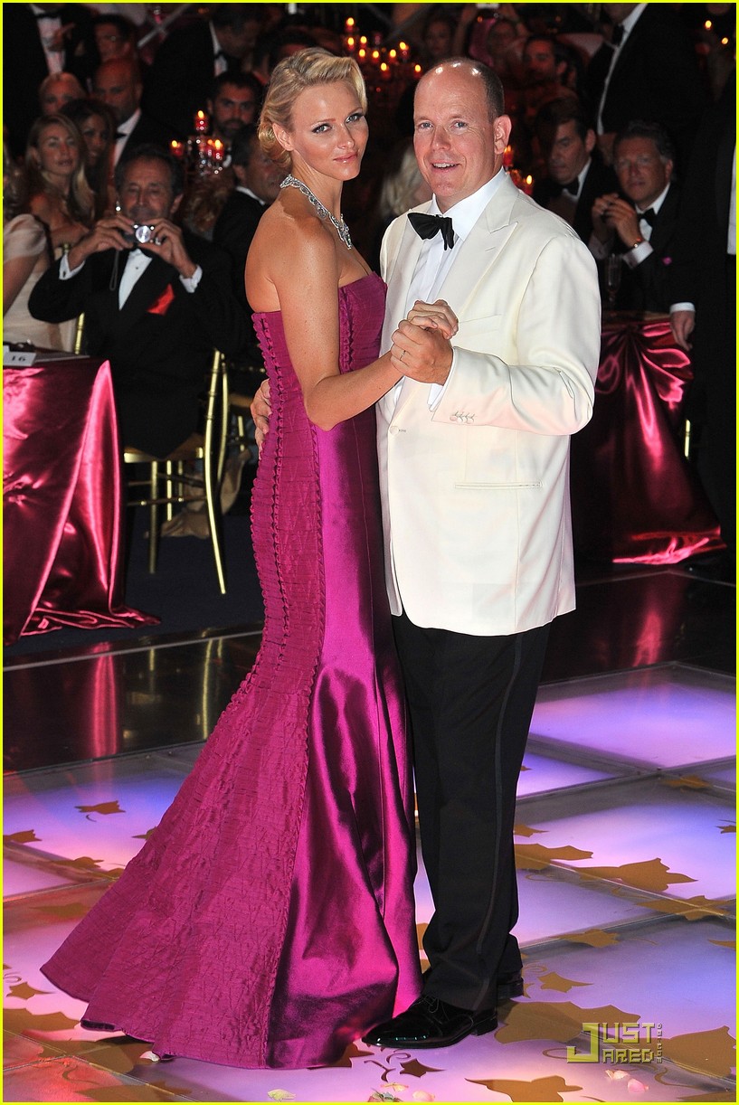 Prince Albert & Princess Charlene: Red Cross Ball!: Photo 2567258 ...