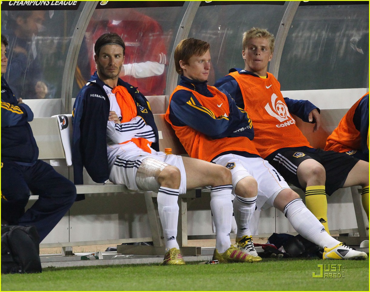 David Beckham: Galaxy Victory!: Photo 2570910 | 00 Photos | Just Jared ...
