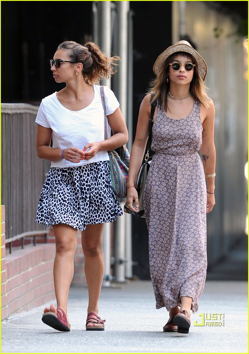 Photo: zoe kravitz female friend nyc 04 | Photo 2568819 | Just Jared ...