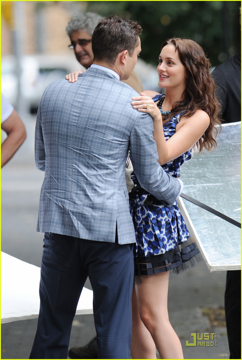 Leighton Meester & Ed Westwick: Upper West Siders: Photo 2568669 | Ed ...