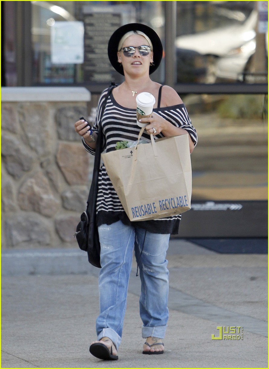 Pink is a Malibu Mama: Photo 2570924 | Pink Photos | Just Jared ...