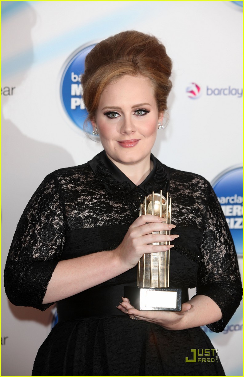 Adele: 2011 Barclaycard Mercury Prize!: Photo 2577182 | Adele Photos | Just Jared: Celebrity ...
