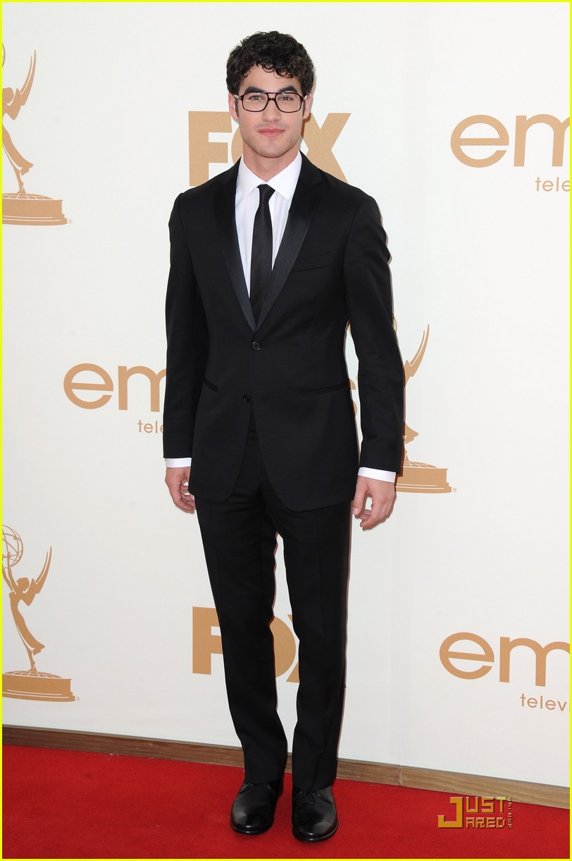 Glee Cast - Emmys 2011 Red Carpet: Photo 2581727 | Amber Riley, Cory ...