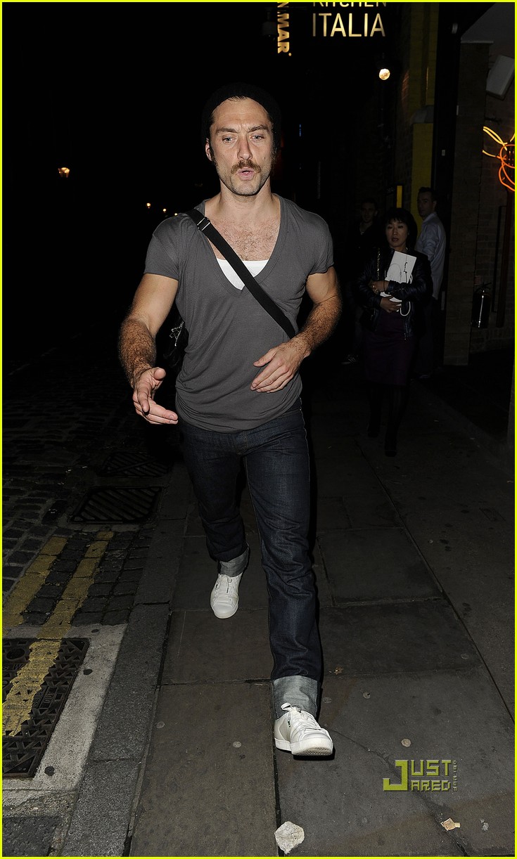 Photo: jude law mustache donmar warehouse anna christie 10 | Photo ...