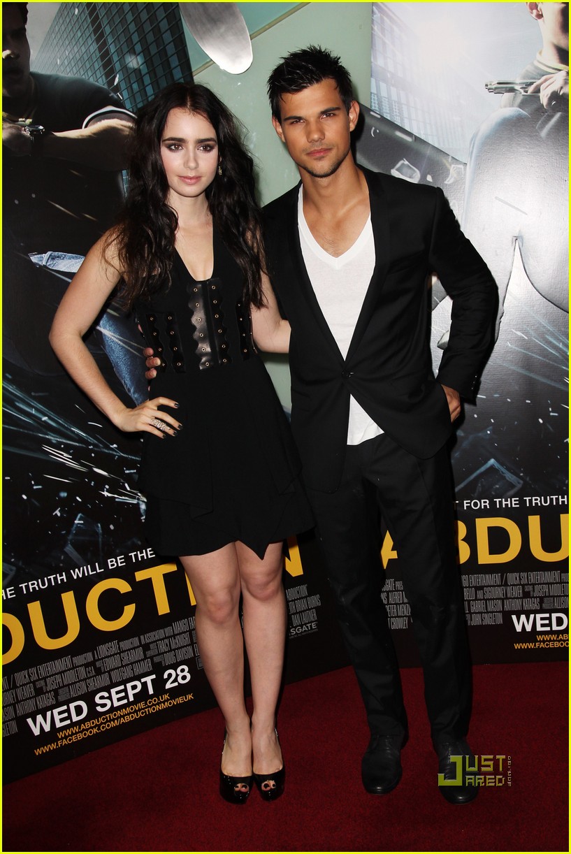 Taylor Lautner & Lily Collins: 'Abduction' UK Premiere!: Photo 2584248 ...
