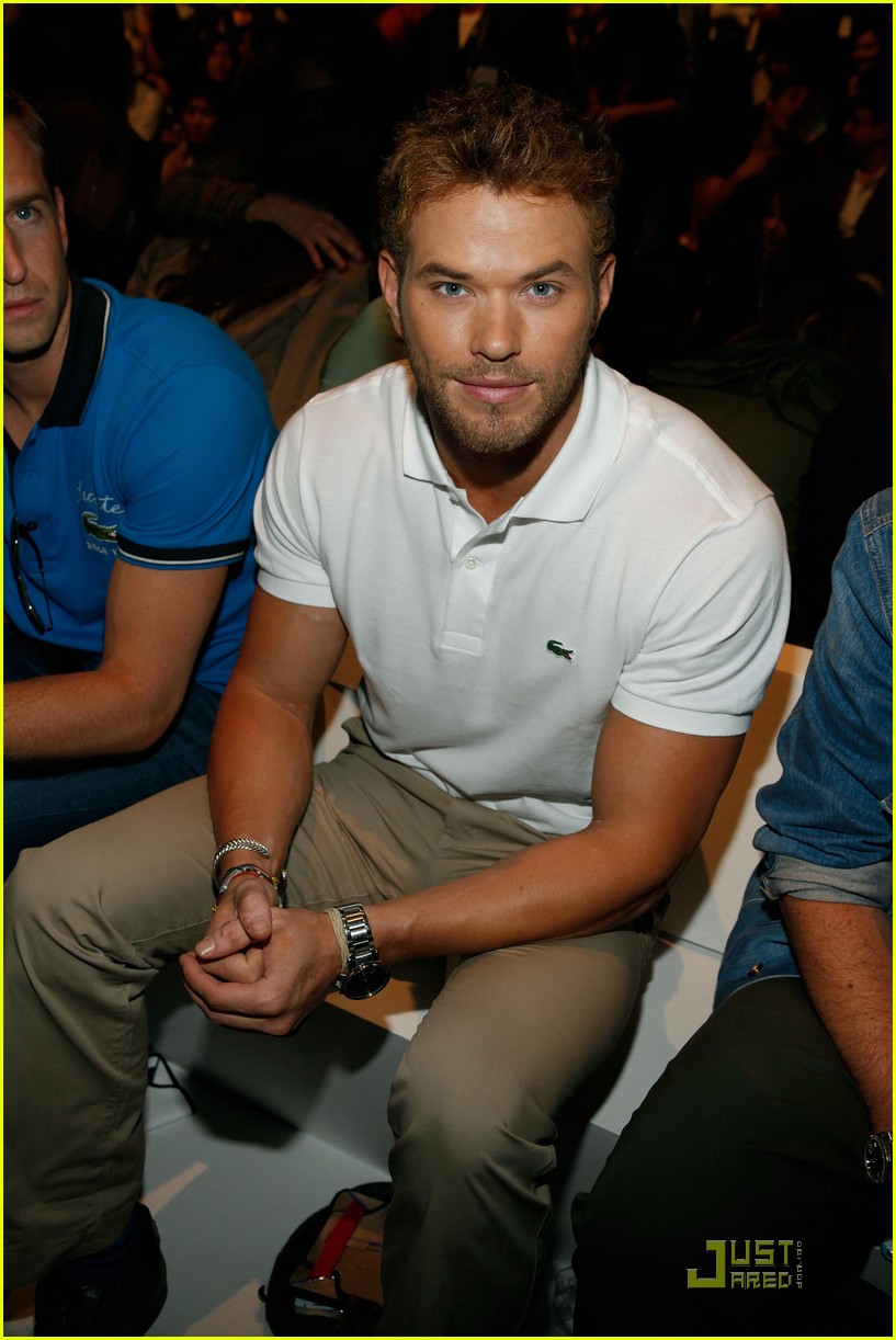 Kellan Lutz: Fashion Week Fun with James Marsden: Photo 2578765 | Ed ...