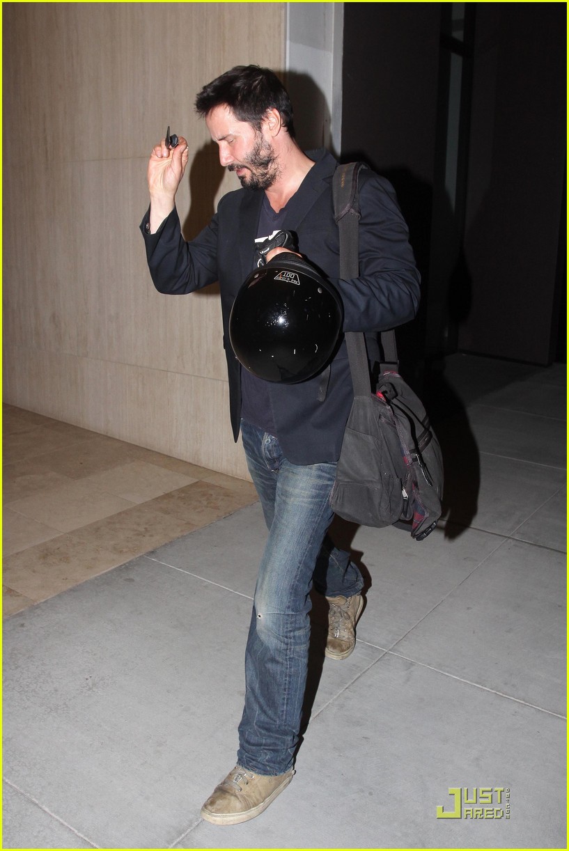 Keanu Reeves: Motorcycle Man!: Photo 2583319 | Keanu Reeves Photos ...