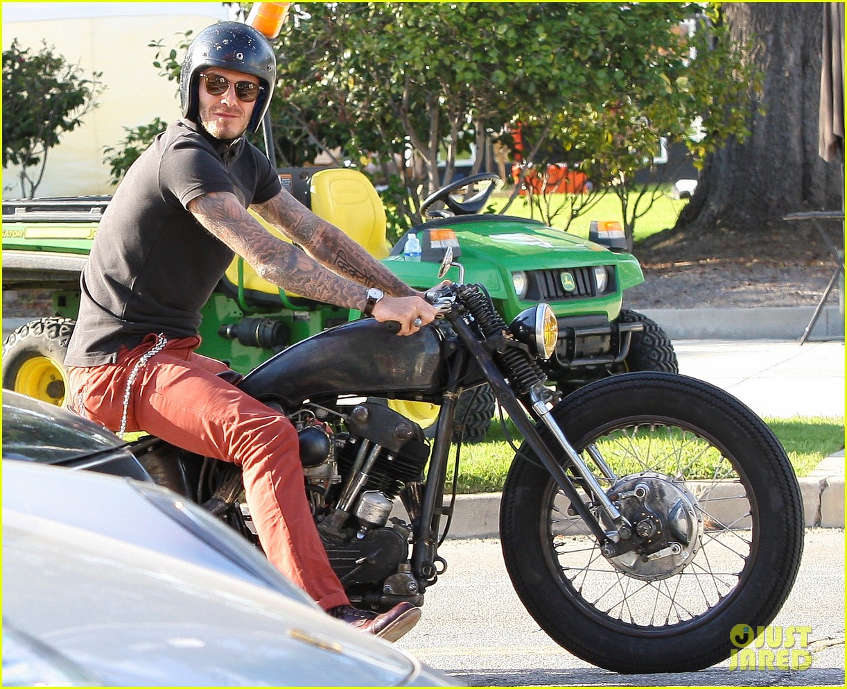 David Beckham: Biking in Beverly Hills: Photo 2590247 | David Beckham ...