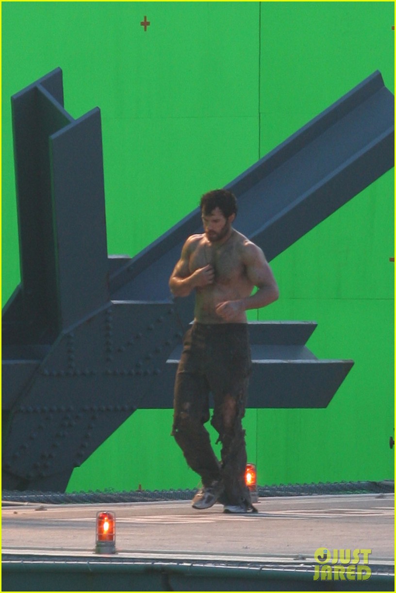 Henry Cavill: 'Man of Steel' Green Screen Scenes!: Photo 2593627 ...