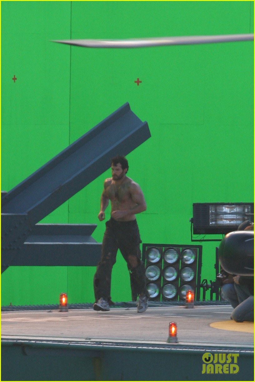 Henry Cavill: 'Man of Steel' Green Screen Scenes!: Photo 2593629 ...
