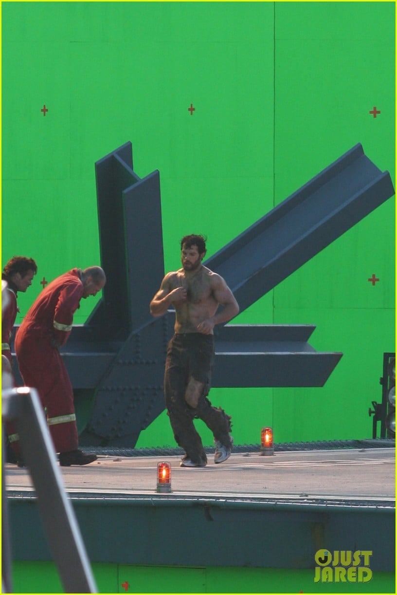 Henry Cavill: 'Man of Steel' Green Screen Scenes!: Photo 2593630 ...
