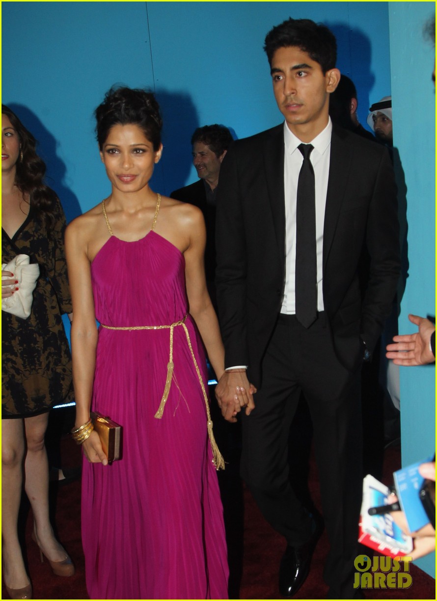 Freida Pinto & Dev Patel: 'Black Gold' Premiere in Qatar!: Photo ...
