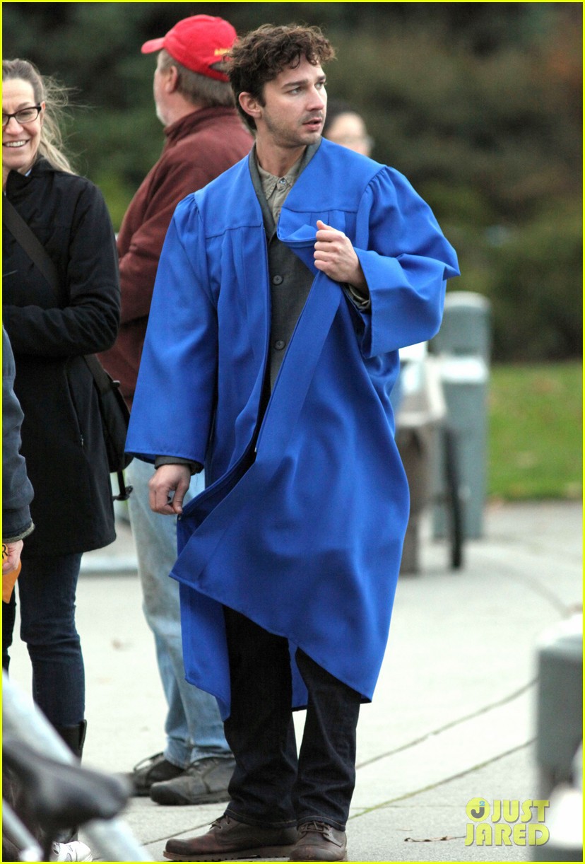 Shia LaBeouf: Graduation Robes for 'Company You Keep': Photo 2594410 ...