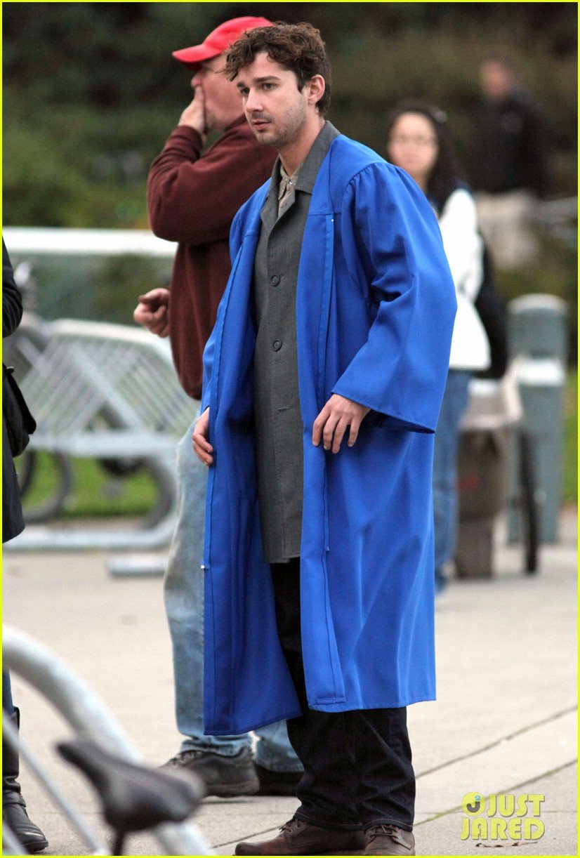 Shia LaBeouf: Graduation Robes for 'Company You Keep': Photo 2594413 ...