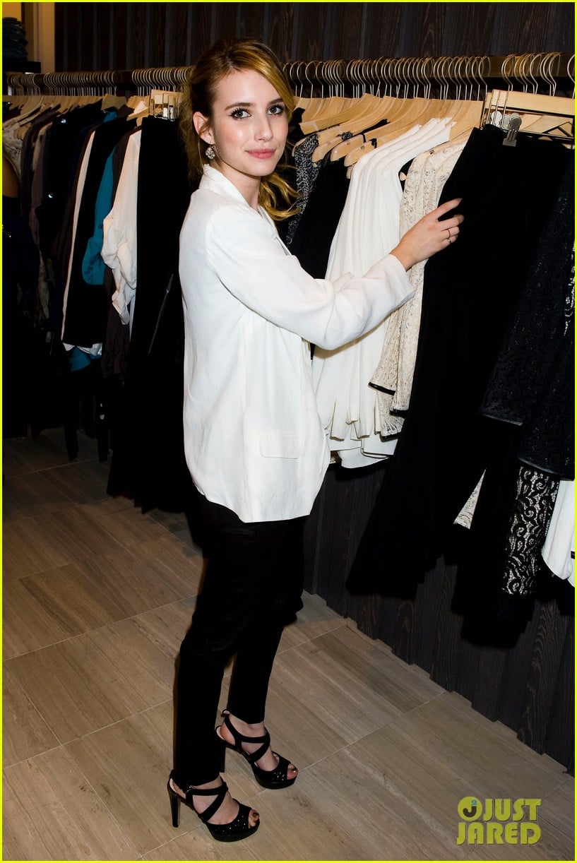 Emma Roberts: Denim Habit & Brazilian Style Parties!: Photo 2591597 ...