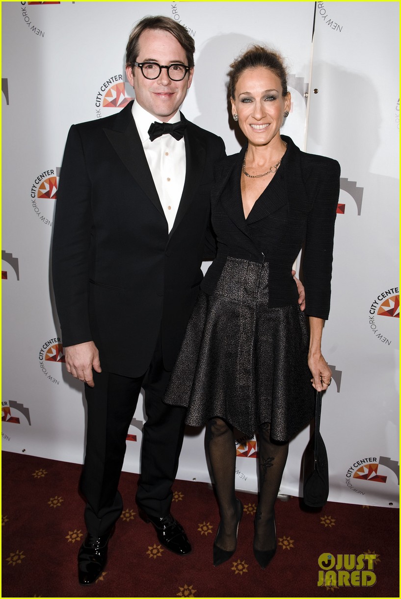 Sarah Jessica Parker: NY City Center with Matthew Broderick!: Photo ...