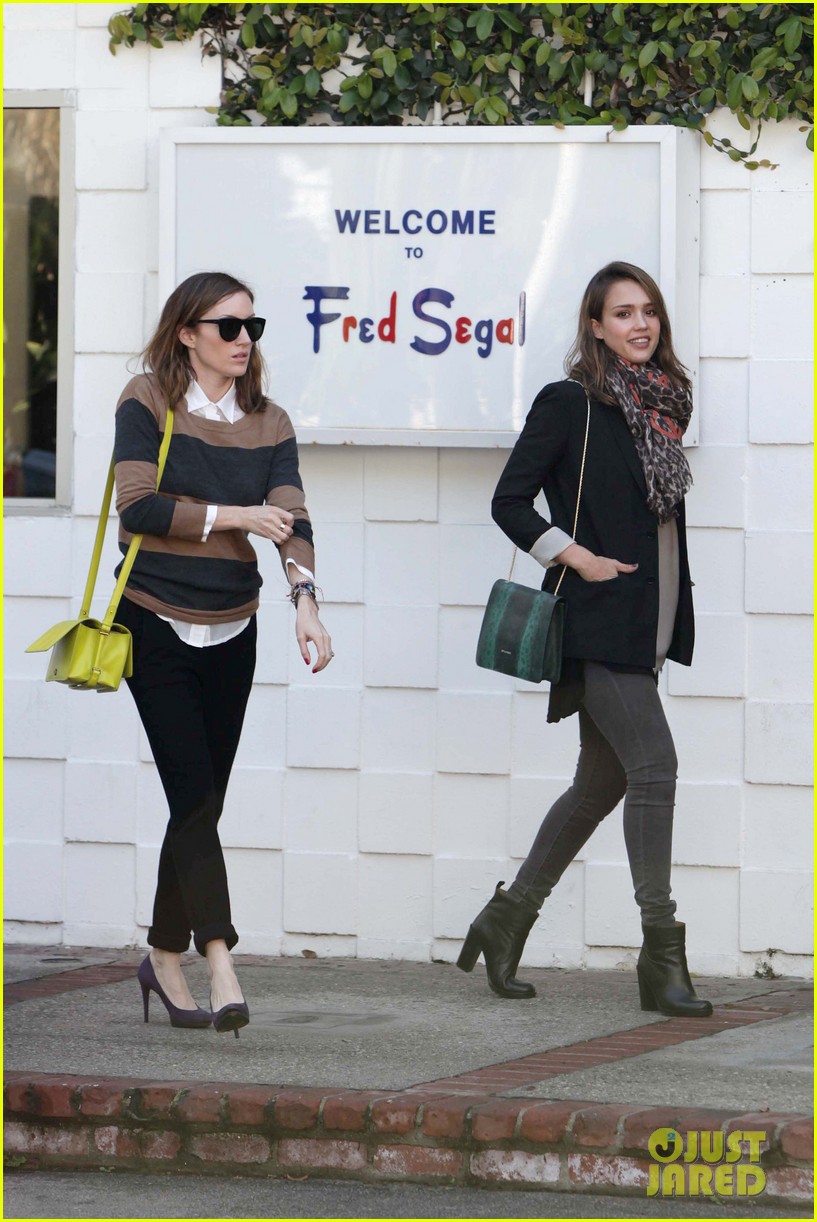 Jessica Alba: Fred Segal with a Friend: Photo 2603413 | Jessica Alba ...