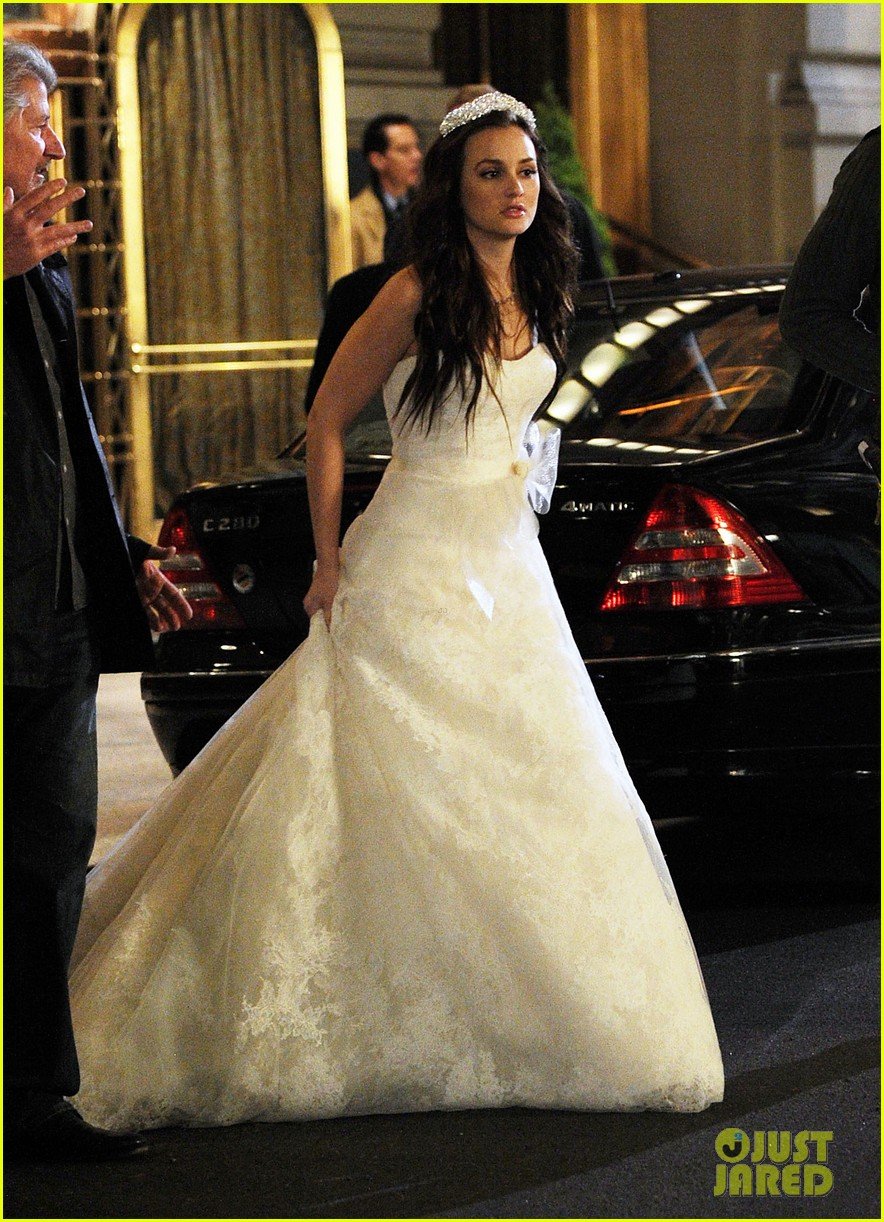 Leighton Meester: Wedding on Gossip Girl!: Photo 2600686 | Chace ...