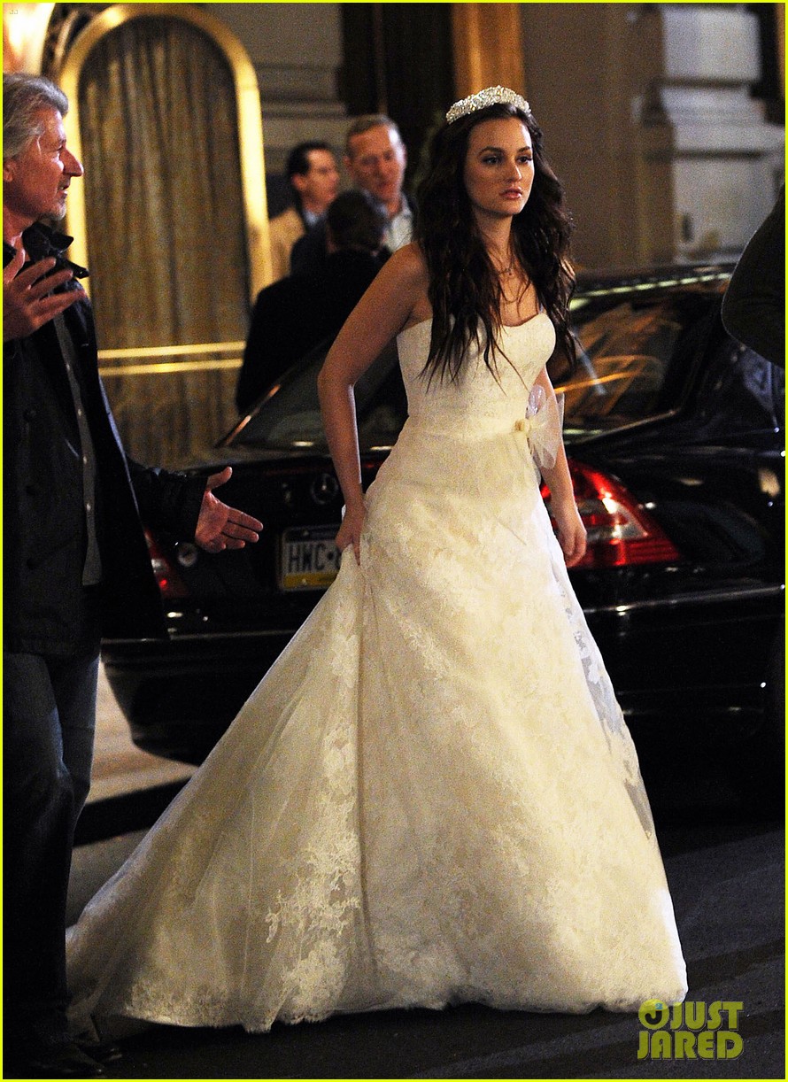 Leighton Meester: Wedding on Gossip Girl!: Photo 2600690 | Chace ...