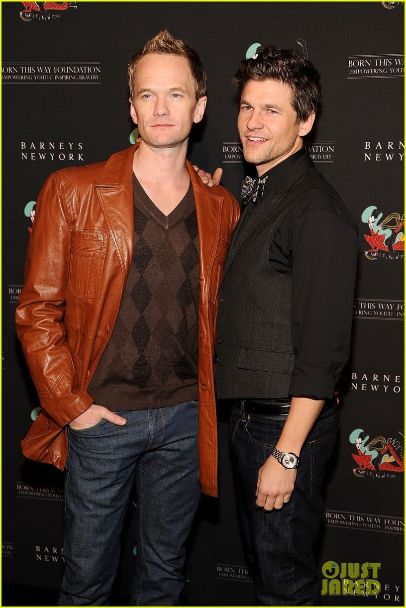 Neil Patrick Harris & David Burtka: Lady Gaga's Workshop Launch!: Photo ...