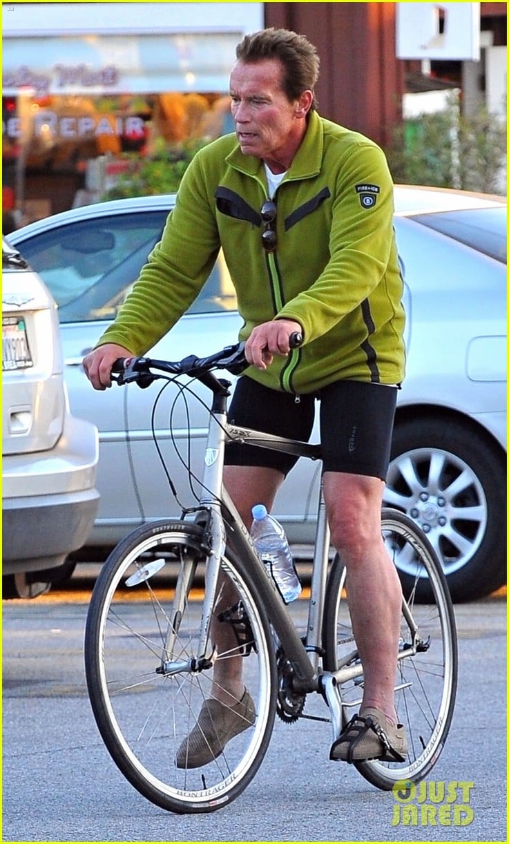 Patrick & Arnold Schwarzenegger: Sunday Bike Riders!: Photo 2604533 ...
