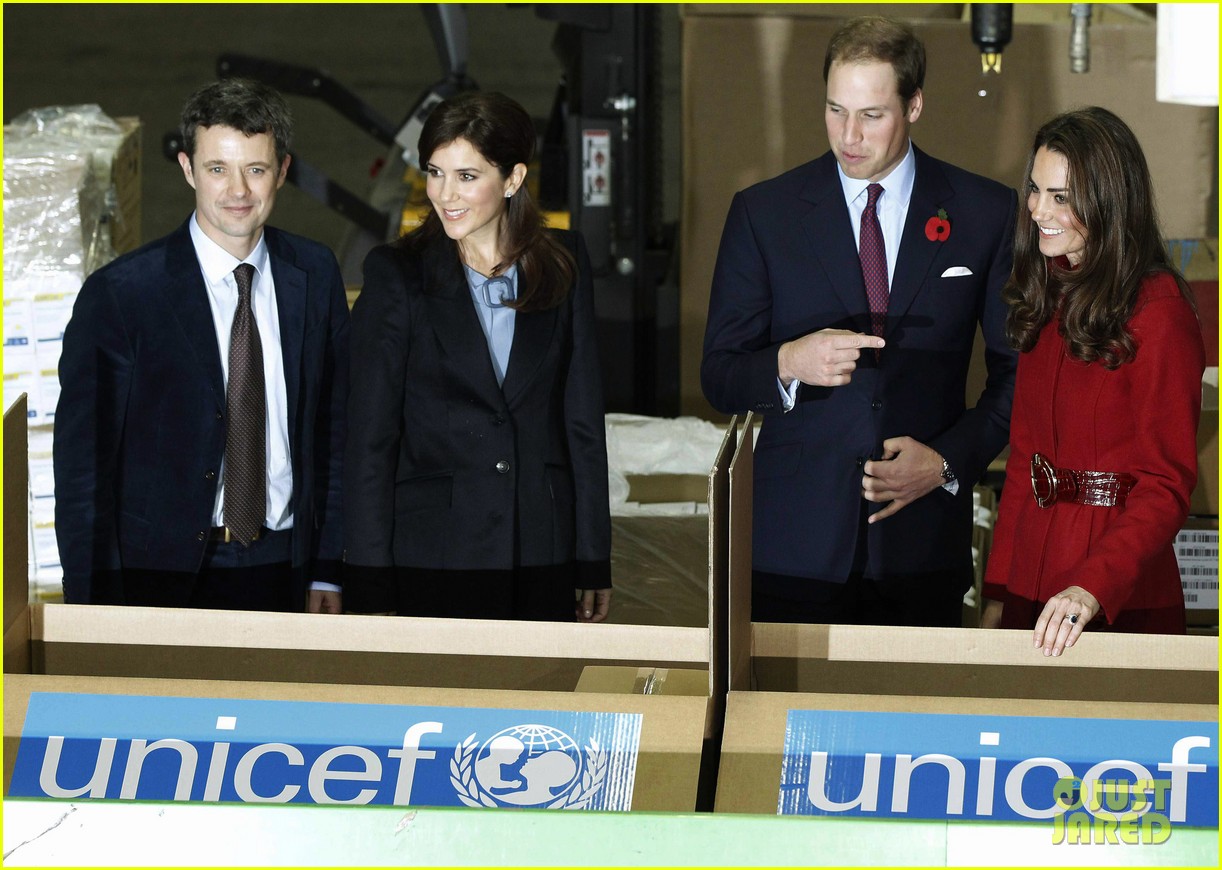 Prince William & Duchess Kate: Unicef Centre Visit in Denmark: Photo ...