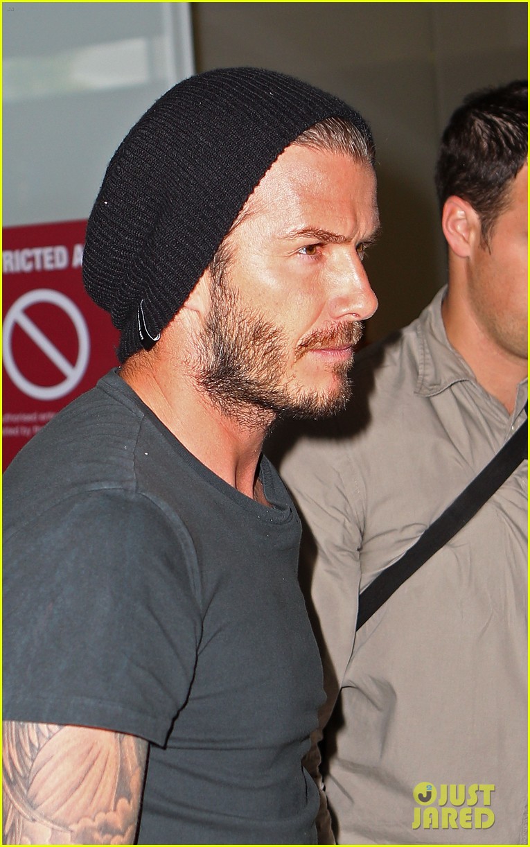 David Beckham: Melbourne Airport Arrival: Photo 2606413 | David Beckham ...