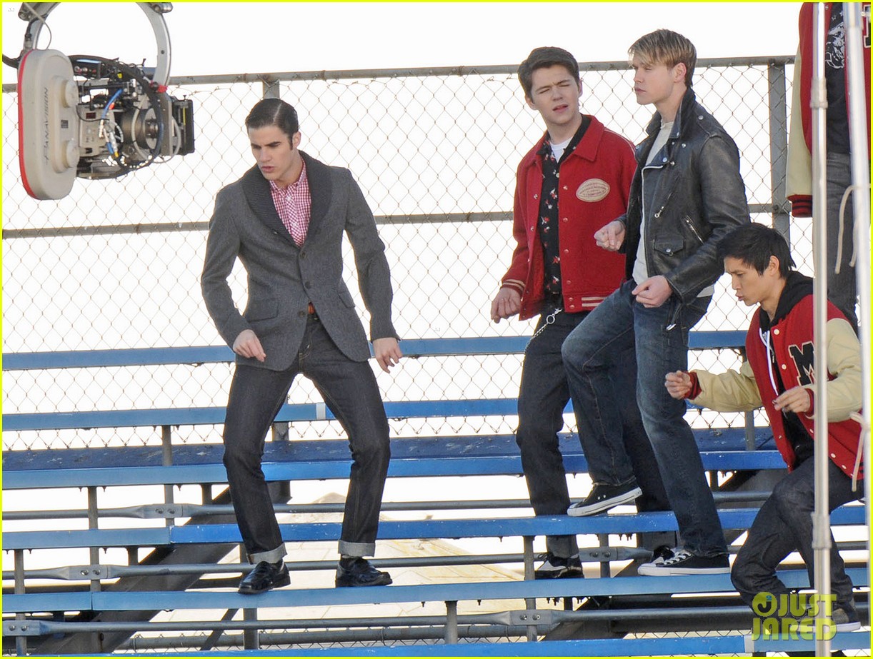 Chord Overstreet: Back to 'Glee' Set!: Photo 2607230 | Chord Overstreet ...