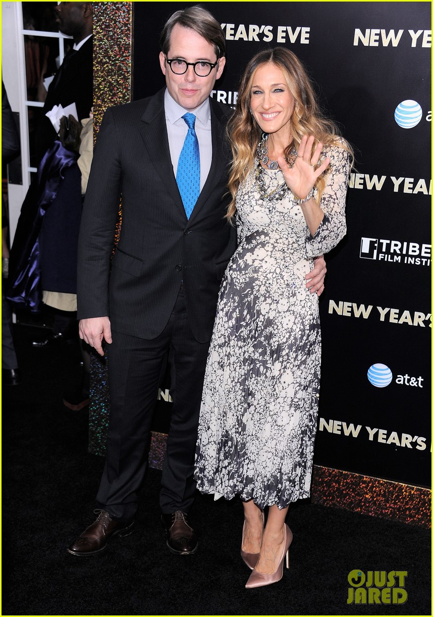 Sarah Jessica Parker: 'NYE' Premiere With Matthew Broderick!: Photo ...