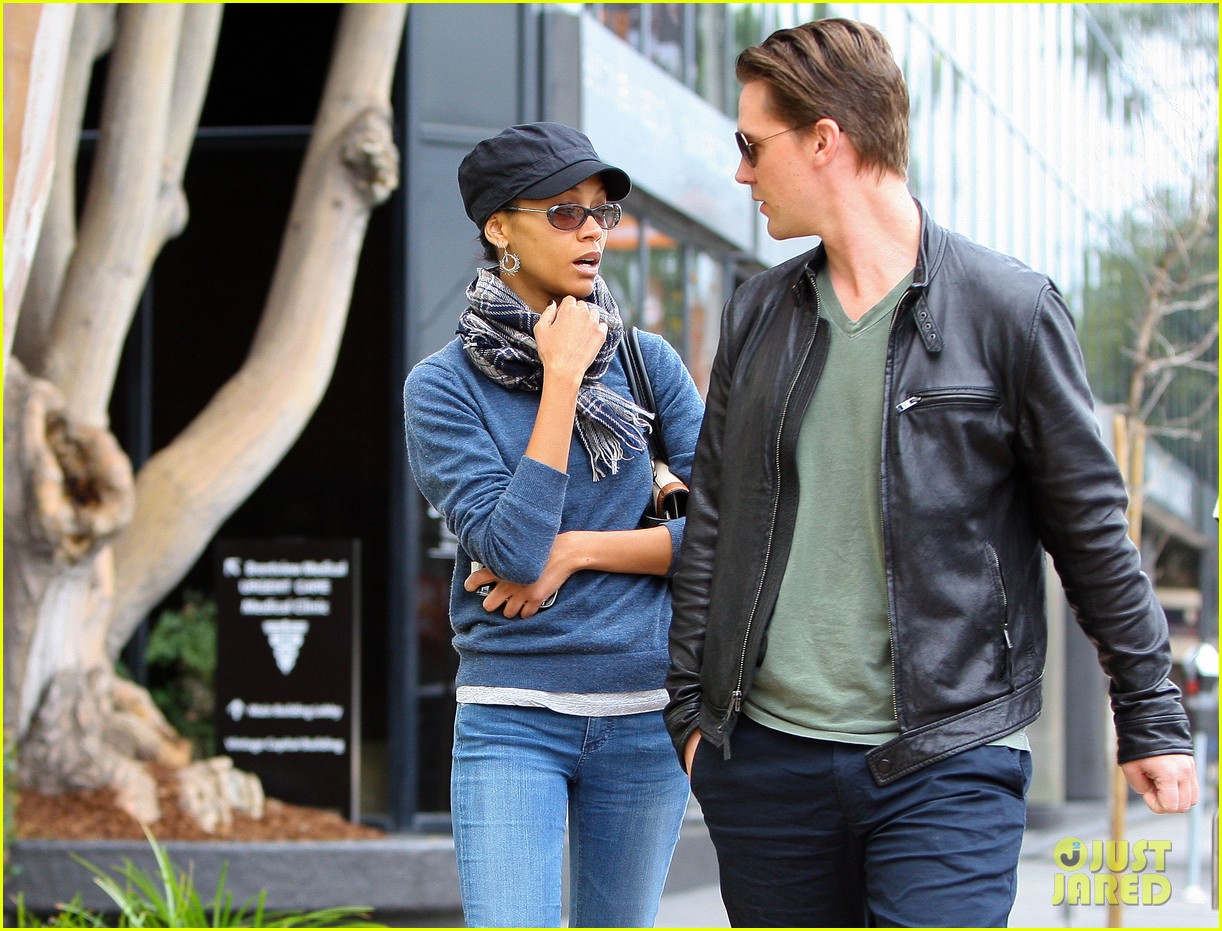Zoe Saldana: Office Visit With Ex-Fiance Keith Britton: Photo 2610928 ...