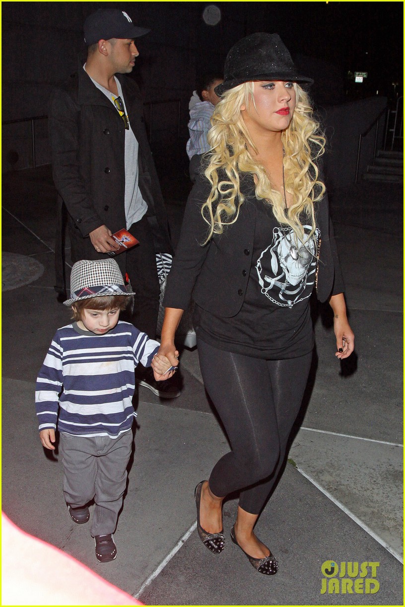 Christina Aguilera & Matt Rutler: 'Immortal World Tour' with Max ...