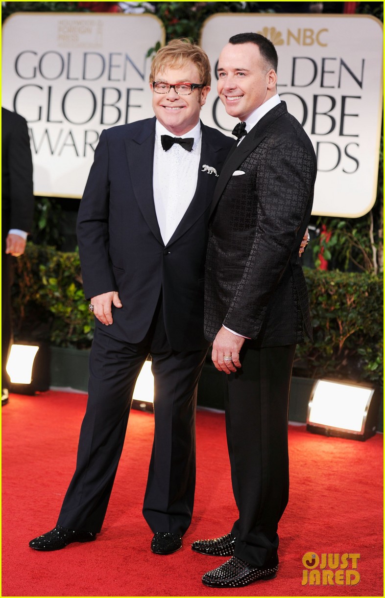 Mary J. Blige & Elton John - Golden Globes 2012 Red Carpet: Photo 2618662 | 2012 Golden Globes ...