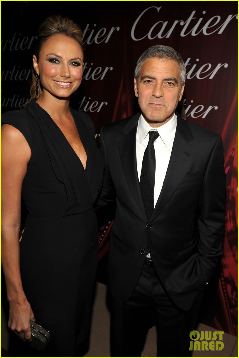 George Clooney Stacy Keibler Pitt