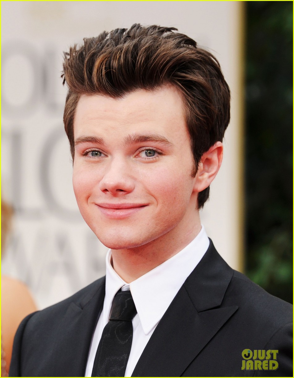 Amber Riley & Chris Colfer - Golden Globes 2012 Red Carpet: Photo ...