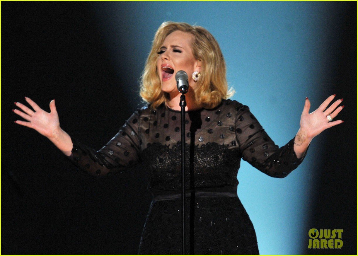 Adele's Grammys Performance - Watch Now!: Photo 2628435 | 2012 Grammy ...