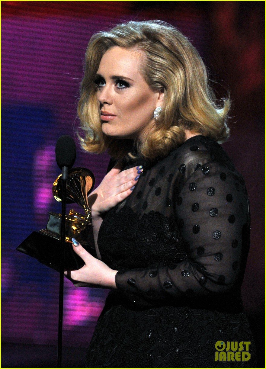 Adele's Grammys Performance - Watch Now!: Photo 2628438 | 2012 Grammy Awards, Adele, Paul ...