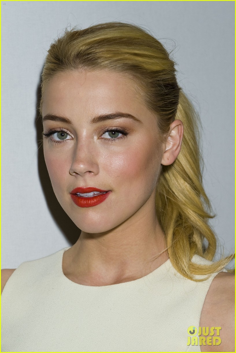 Jessica Alba & Amber Heard: Michael Kors Presentation!: Photo 2629383 ...