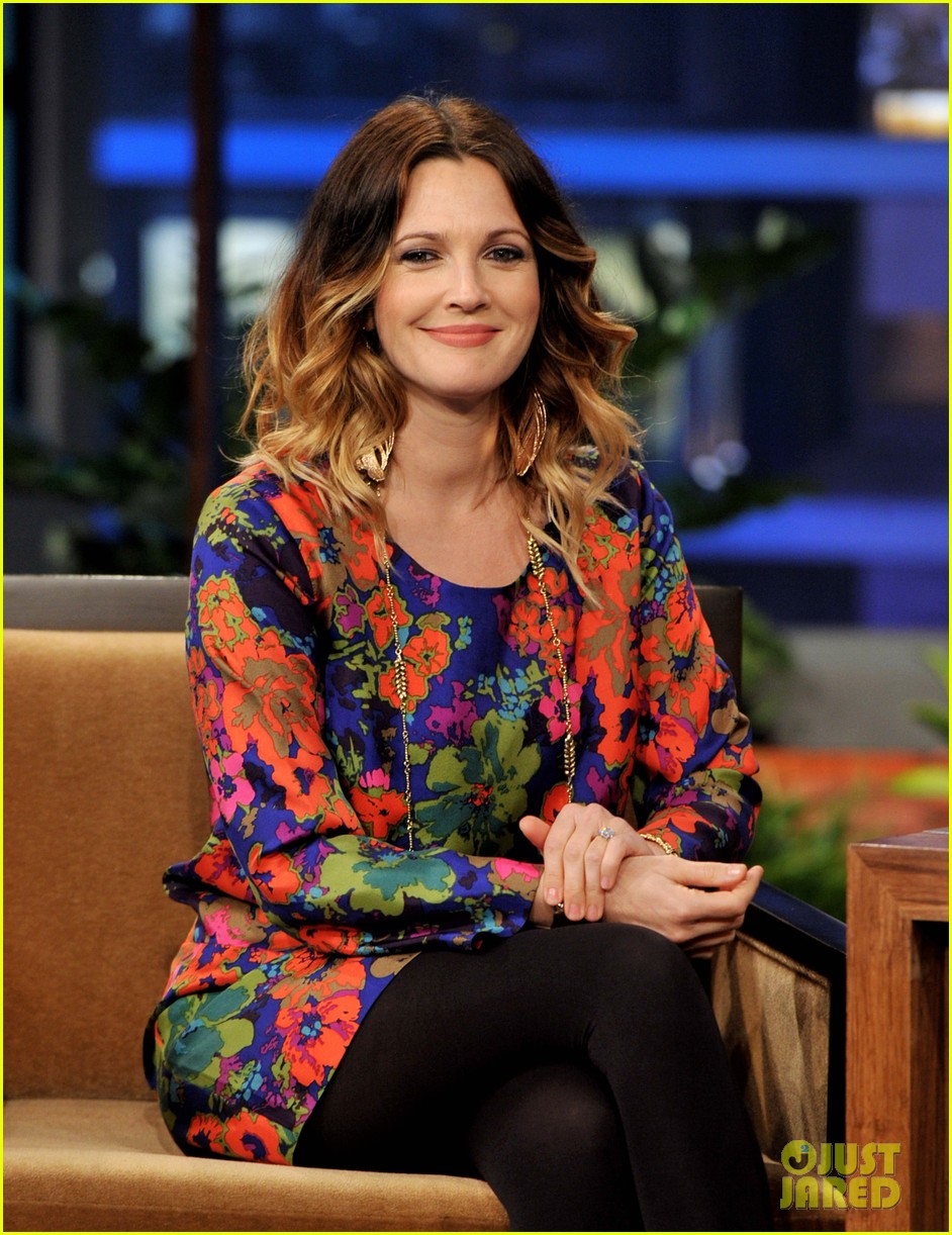 Drew Barrymore: 'Tonight Show With Jay Leno' Appearance!: Photo 2624854 ...