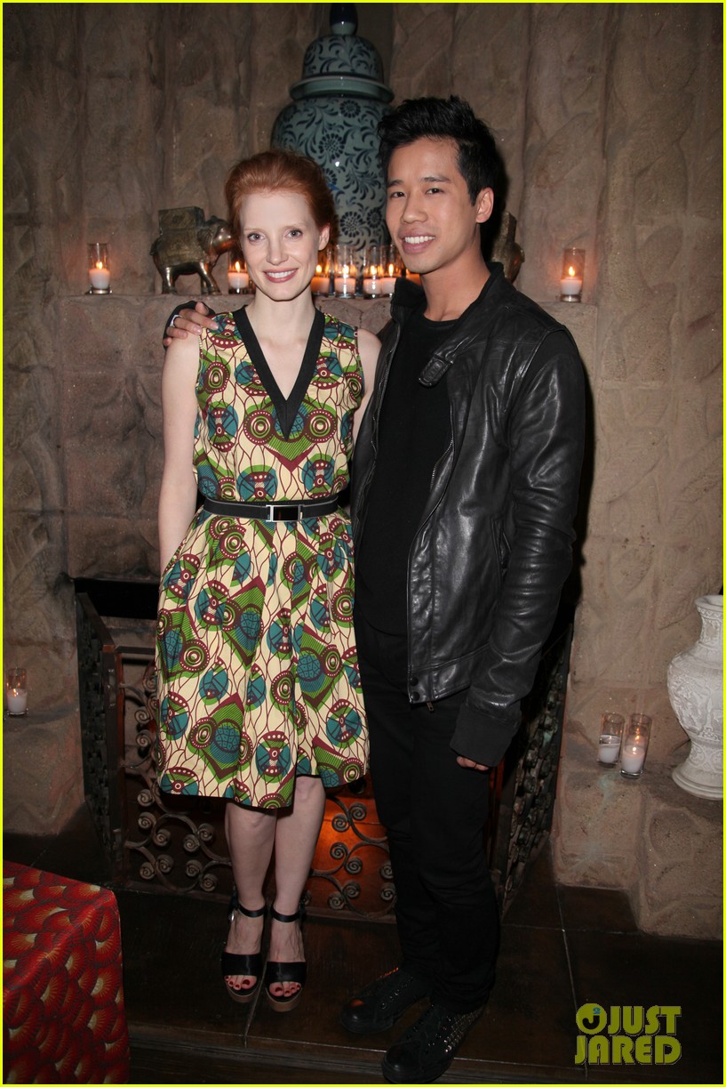 Drew Barrymore & Jessica Chastain: Marni for H&M Launch!: Photo 2630272 ...