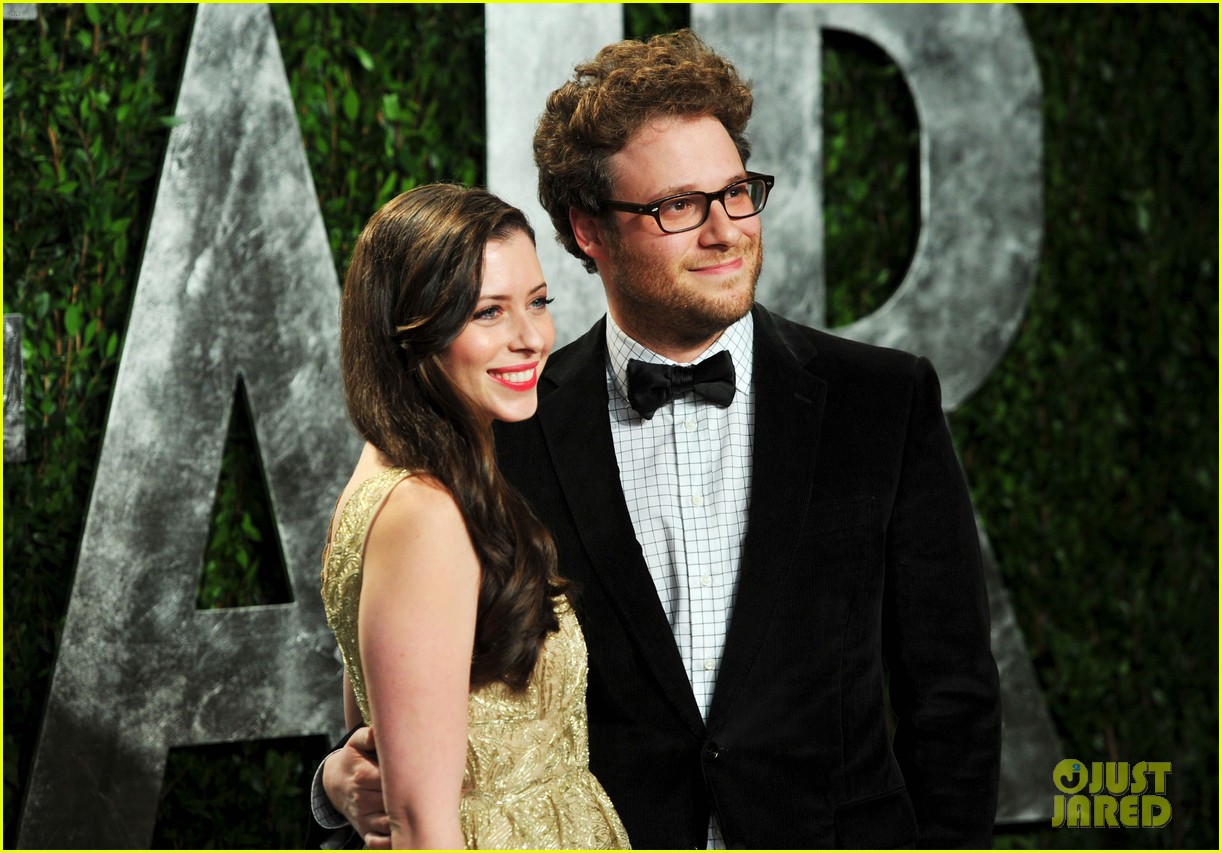 Seth Rogen & Lauren Miller - Vanity Fair Oscar Party: Photo 2634064 ...