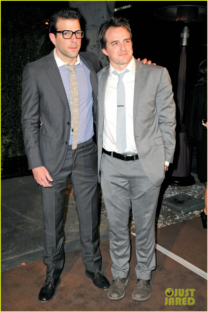 Gaspard Ulliel & Zachary Quinto: Chanel Pre-Oscar Dinner!: Photo ...