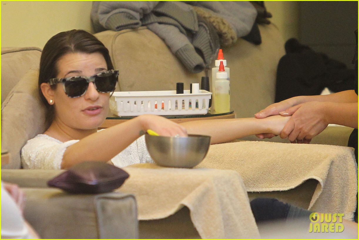 Lea Michele: Saturday Salon Stop with Mom Edith!: Photo 2625449 | Lea ...