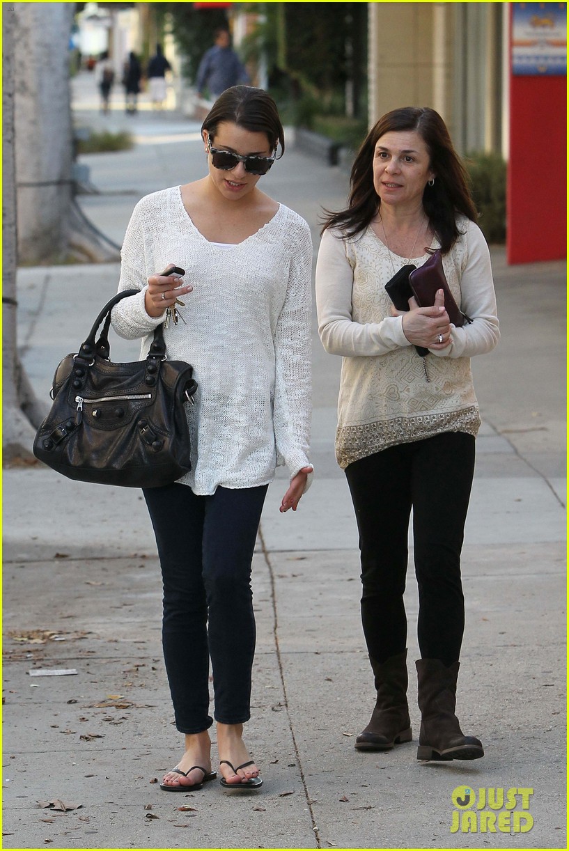 Lea Michele: Saturday Salon Stop with Mom Edith!: Photo 2625450 | Lea ...